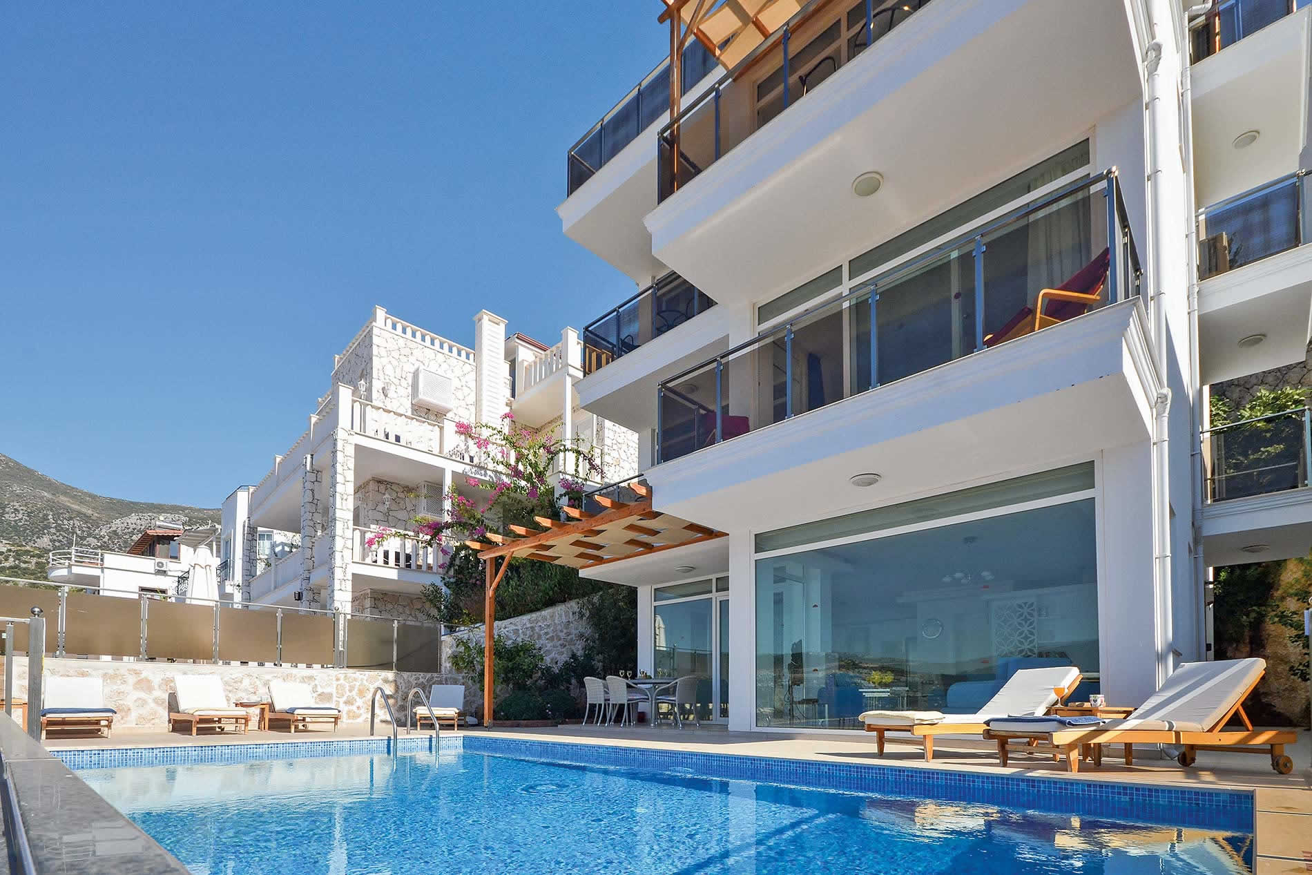 Villa Suat from James Villas. Villa Suat is in Kalkan, Mediterranean ...